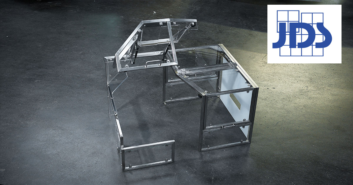 Carters de protection pour machines d'emballage